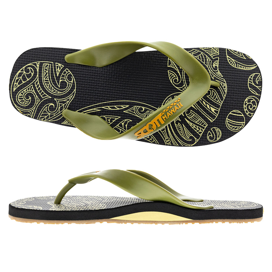 Men's Rubber Sandals, Flip Flops, Slippers | Scott Hawaii